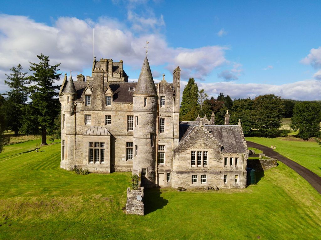 Orchil Castle, Braco, By Gleneagles FK15, 7 bed detached house for sale ...