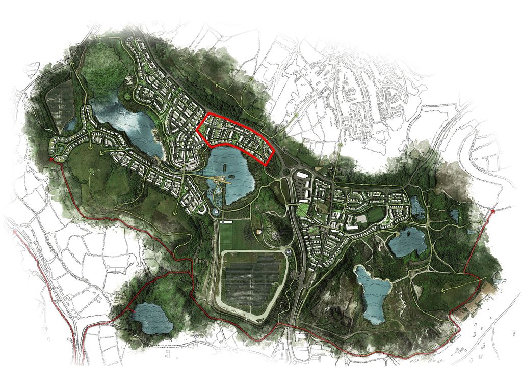 West Carclaze Garden Village, St. Austell PL26, New home, 4 bed ...