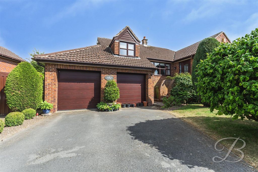 Squires Croft, Kings Clipstone, Mansfield NG21, 3 bed detached bungalow ...