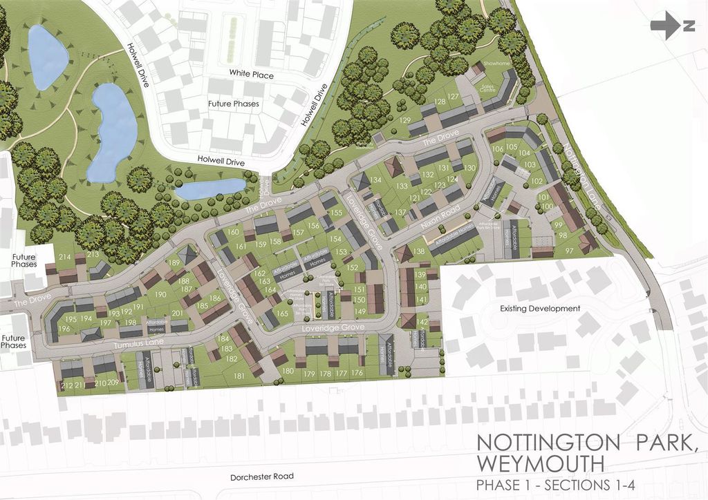 Nottington Park, Nottington, Weymouth DT3, New home, 4 bed detached ...