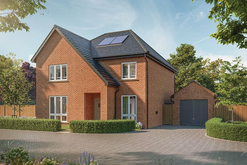 "The Mulberry" at Wanborough Road, Wanborough SN3, New home, 4 bed ...