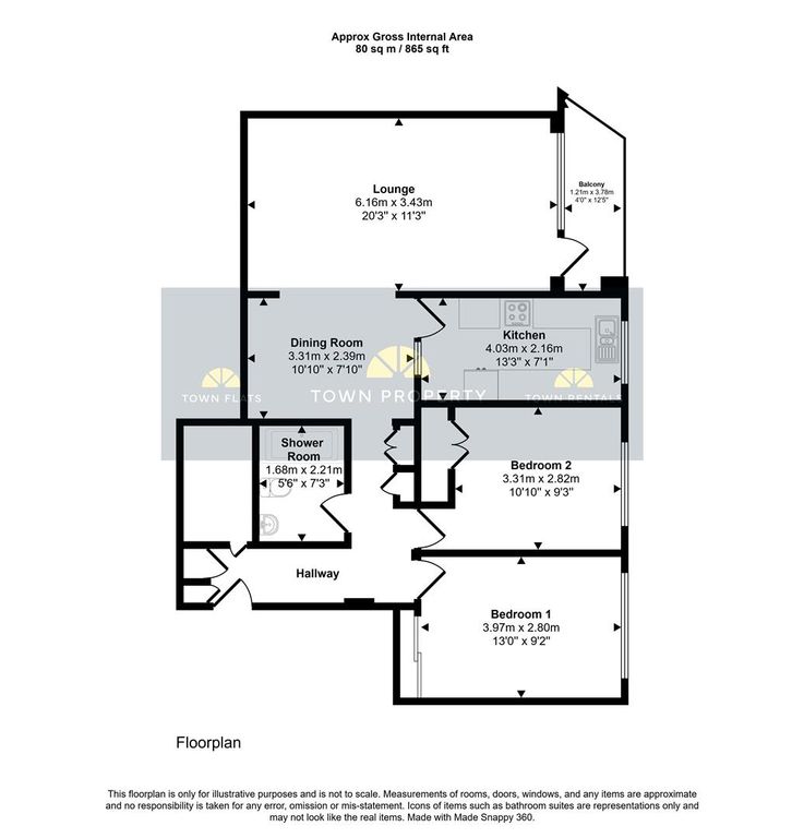 Hartington Place, Eastbourne BN21, 2 bed flat for sale, £225,000 ...