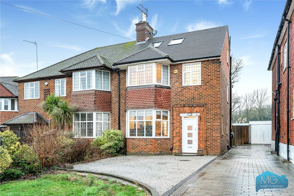 Linkside, Woodside Park, London N12, 4 bed semi-detached house for sale ...