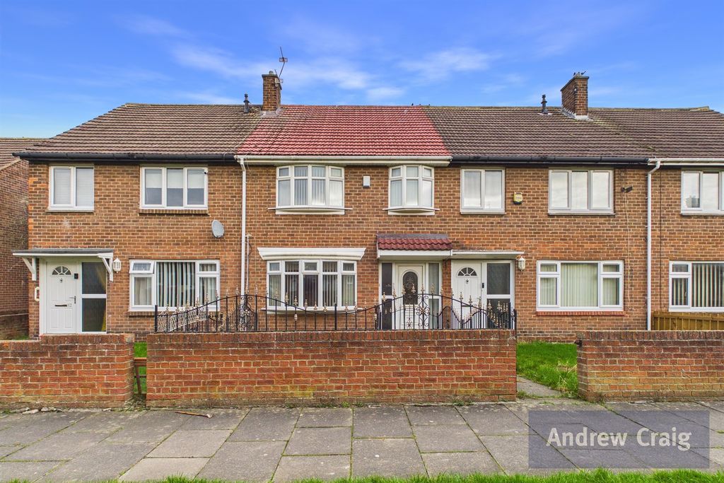 Sandiacres, Jarrow NE32, 3 bed terraced house for sale, £73,750 ...