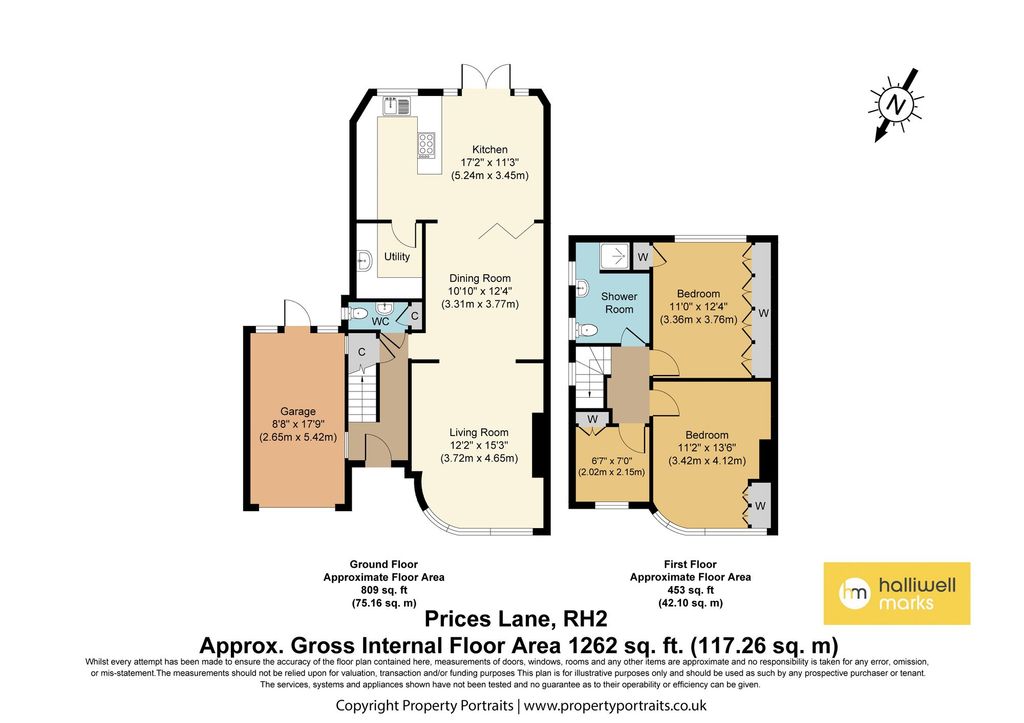 Prices Lane, Reigate RH2, 3 bed semi-detached house for sale, £625,000 ...