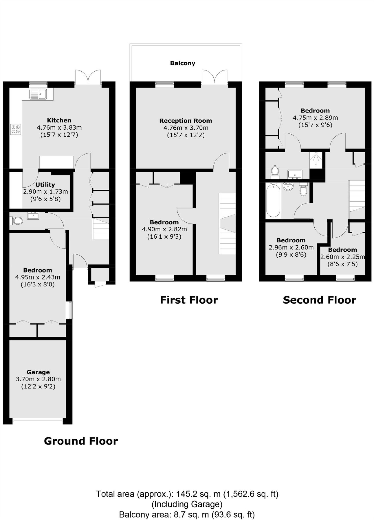 5 bed terraced house for sale in Island Close, Staines TW18 - Zoopla