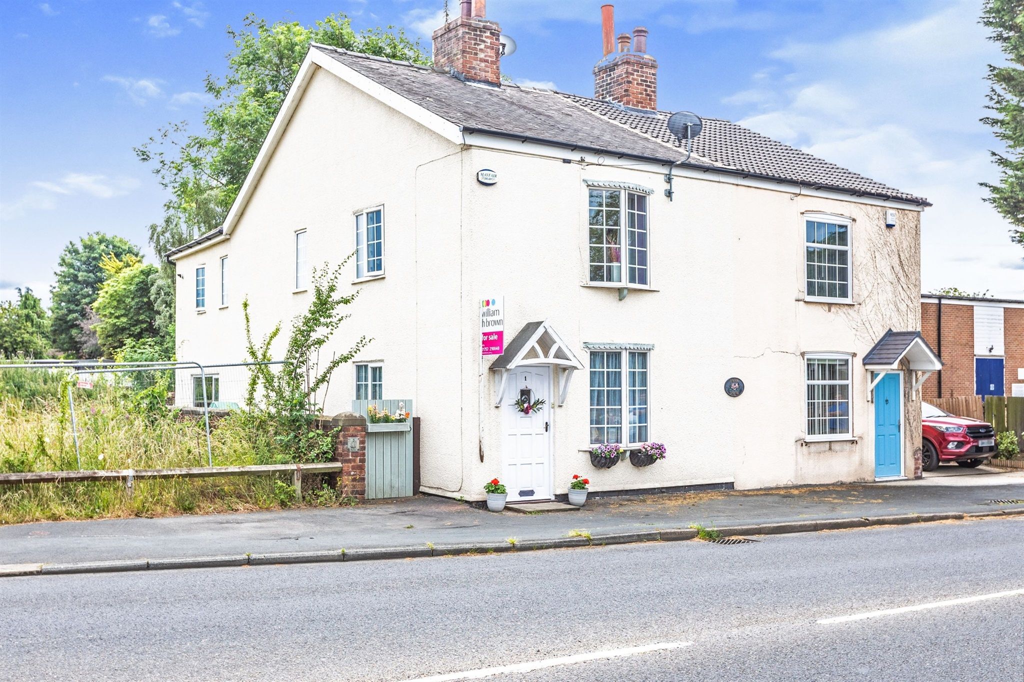 2 bed semi-detached house for sale in Selby Road, Eggborough, Goole ...