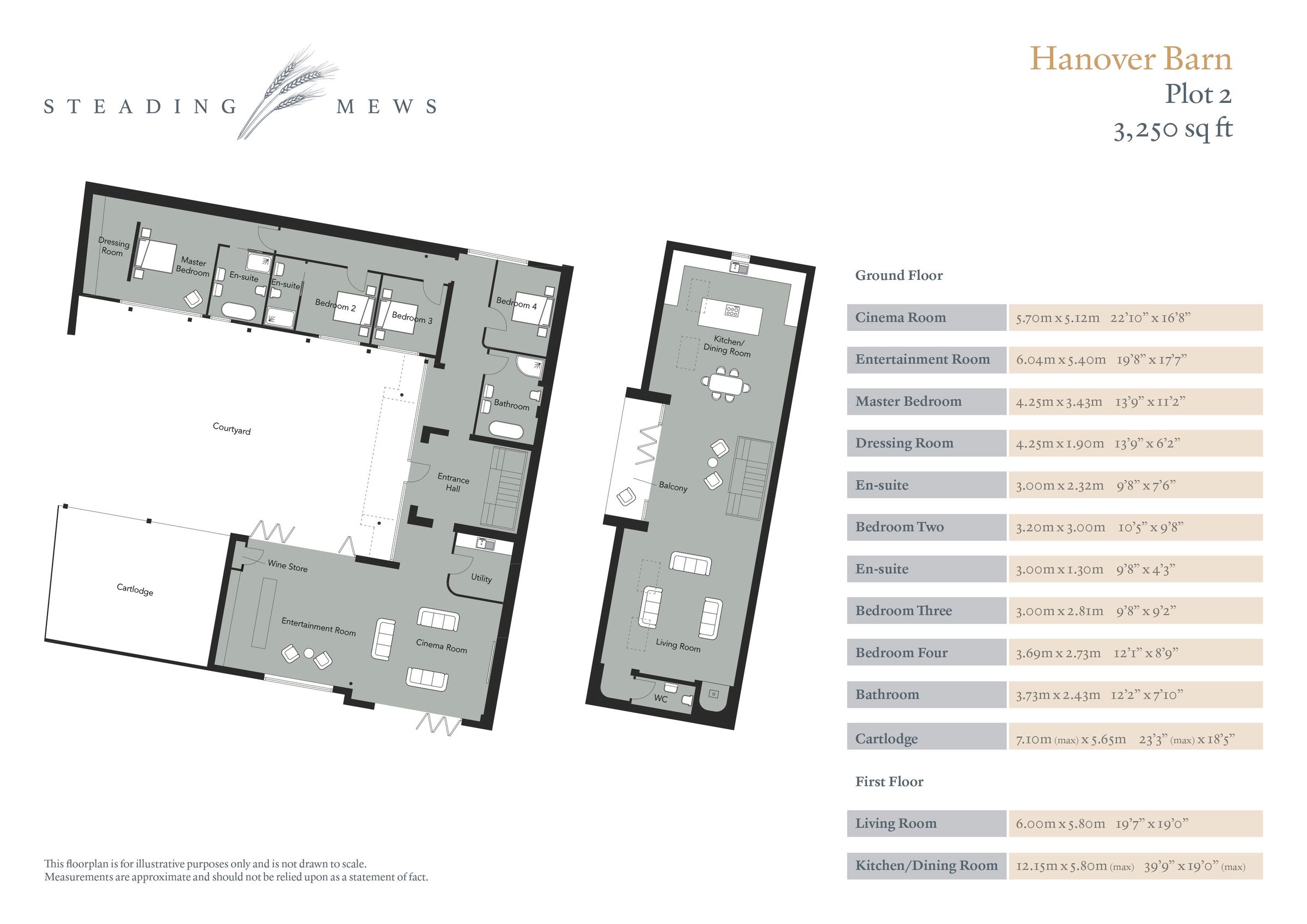 New home, 4 bed barn conversion for sale in Steading Mews, Plot 2, Hale ...