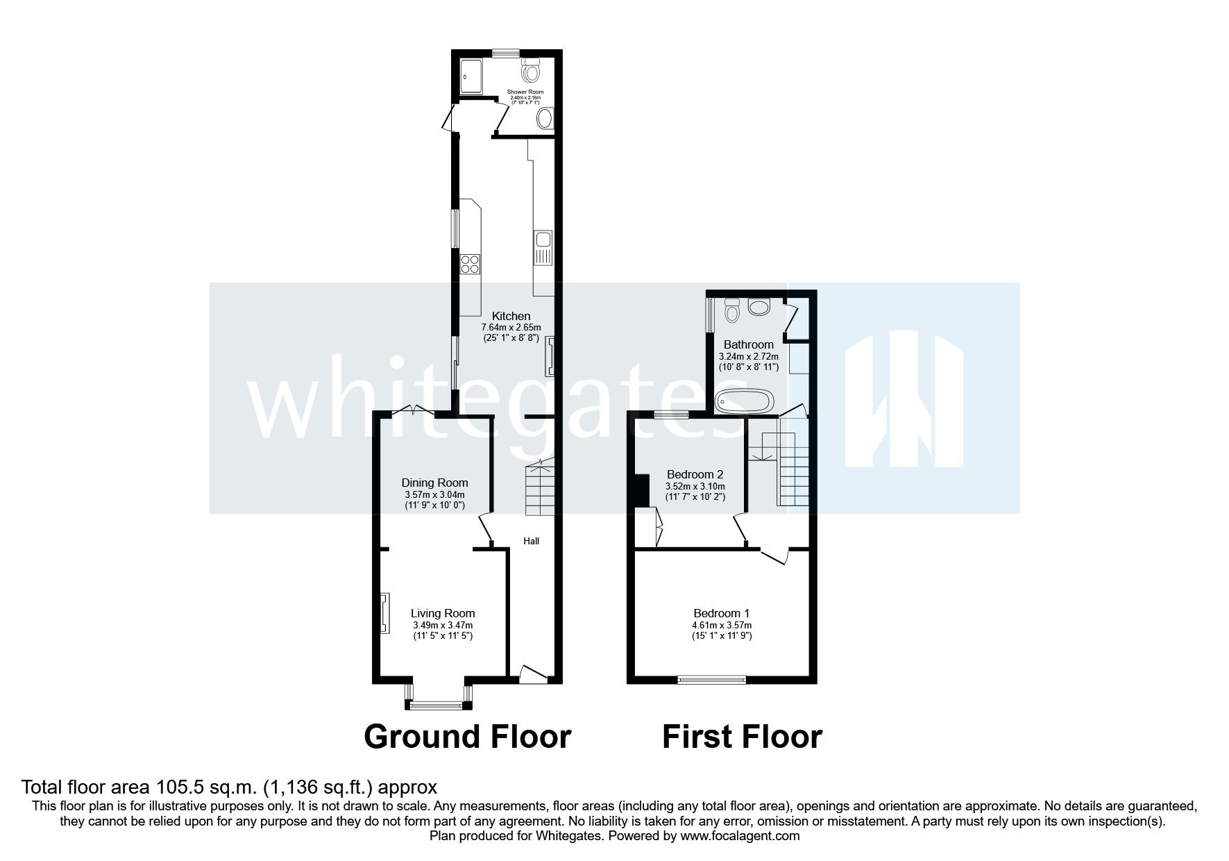 2 bed semi-detached house for sale in Richmond Road, Crewe, Cheshire ...
