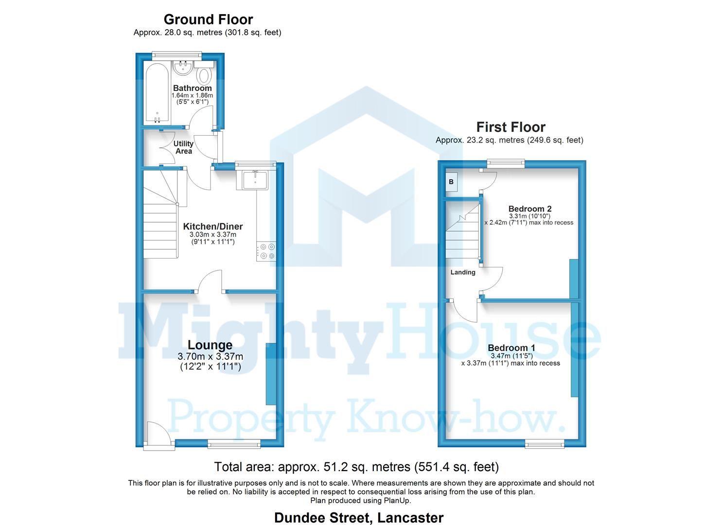 2 bed terraced house for sale in Dundee Street, Lancaster LA1 - Zoopla