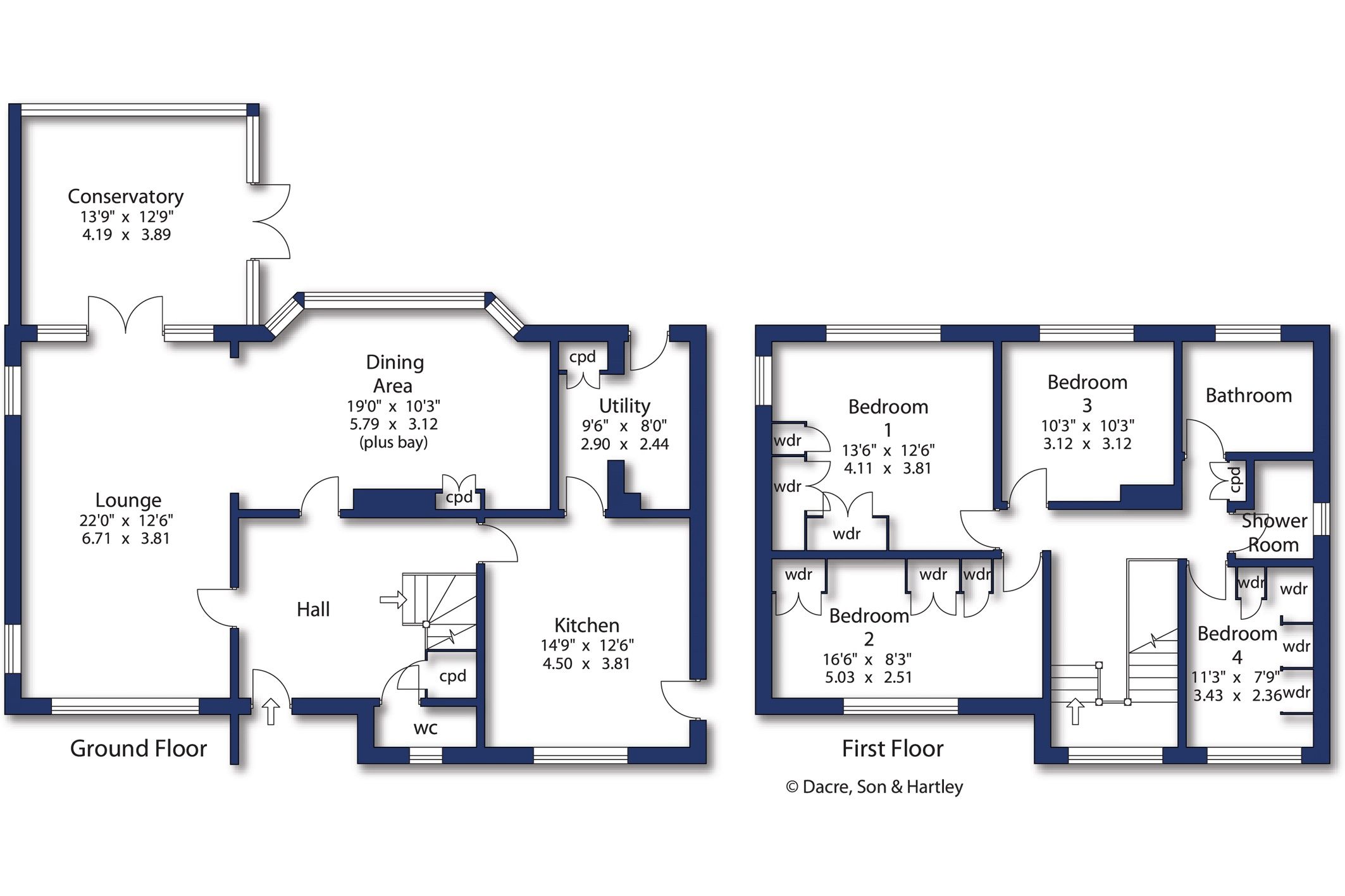 4 bed detached house for sale in Grange Park Road, Bingley, West ...