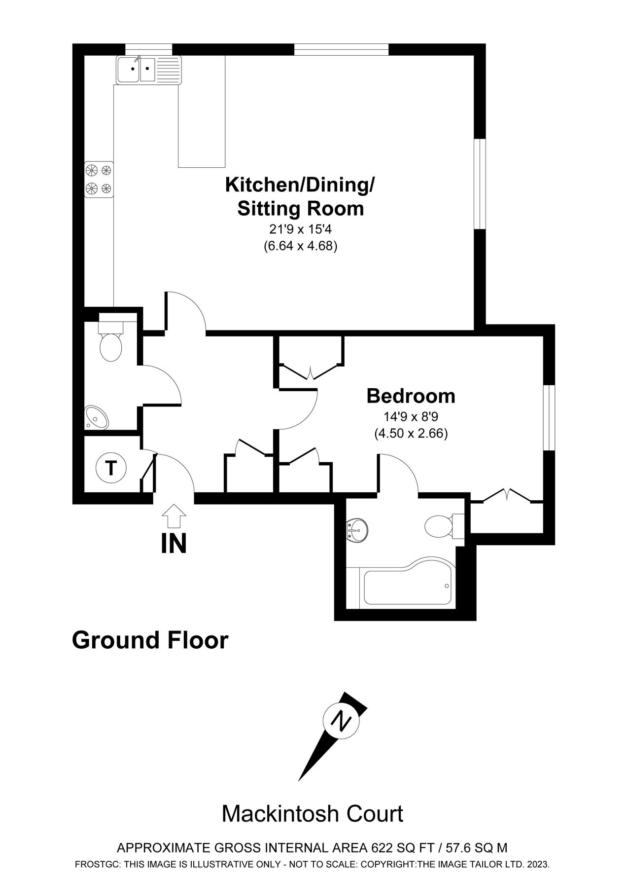 New home, 1 bed flat for sale in Mackintosh Court, 103 Packhorse Road ...