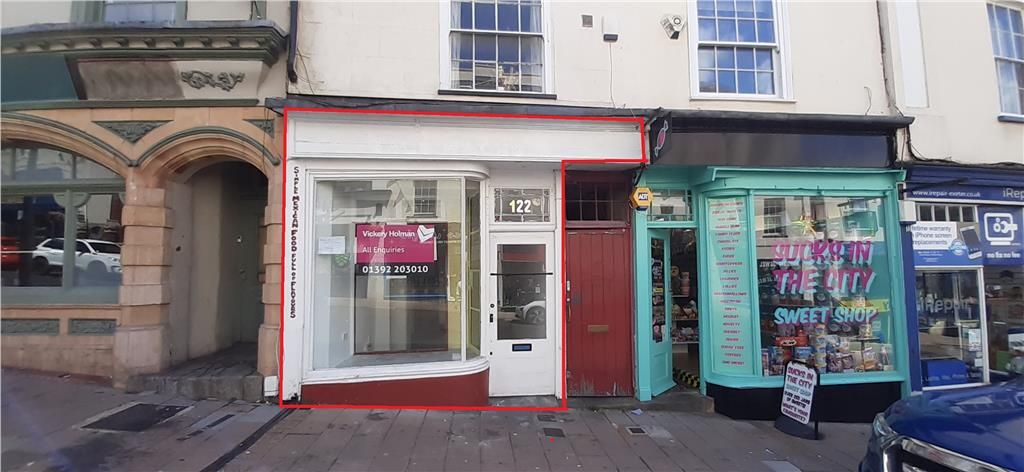 Retail premises to let in Ground Floor 122 Fore Street, Exeter, Devon ...