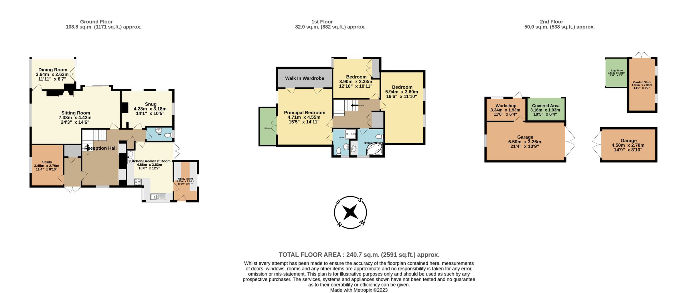 3 bed detached house for sale in Pethybridge, Lustleigh, Newton Abbot ...