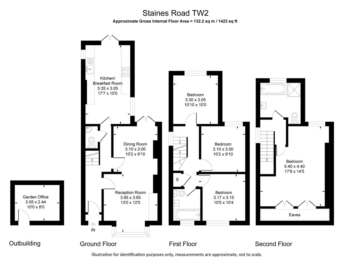4 bed semi-detached house for sale in Staines Road, Twickenham TW2 - Zoopla