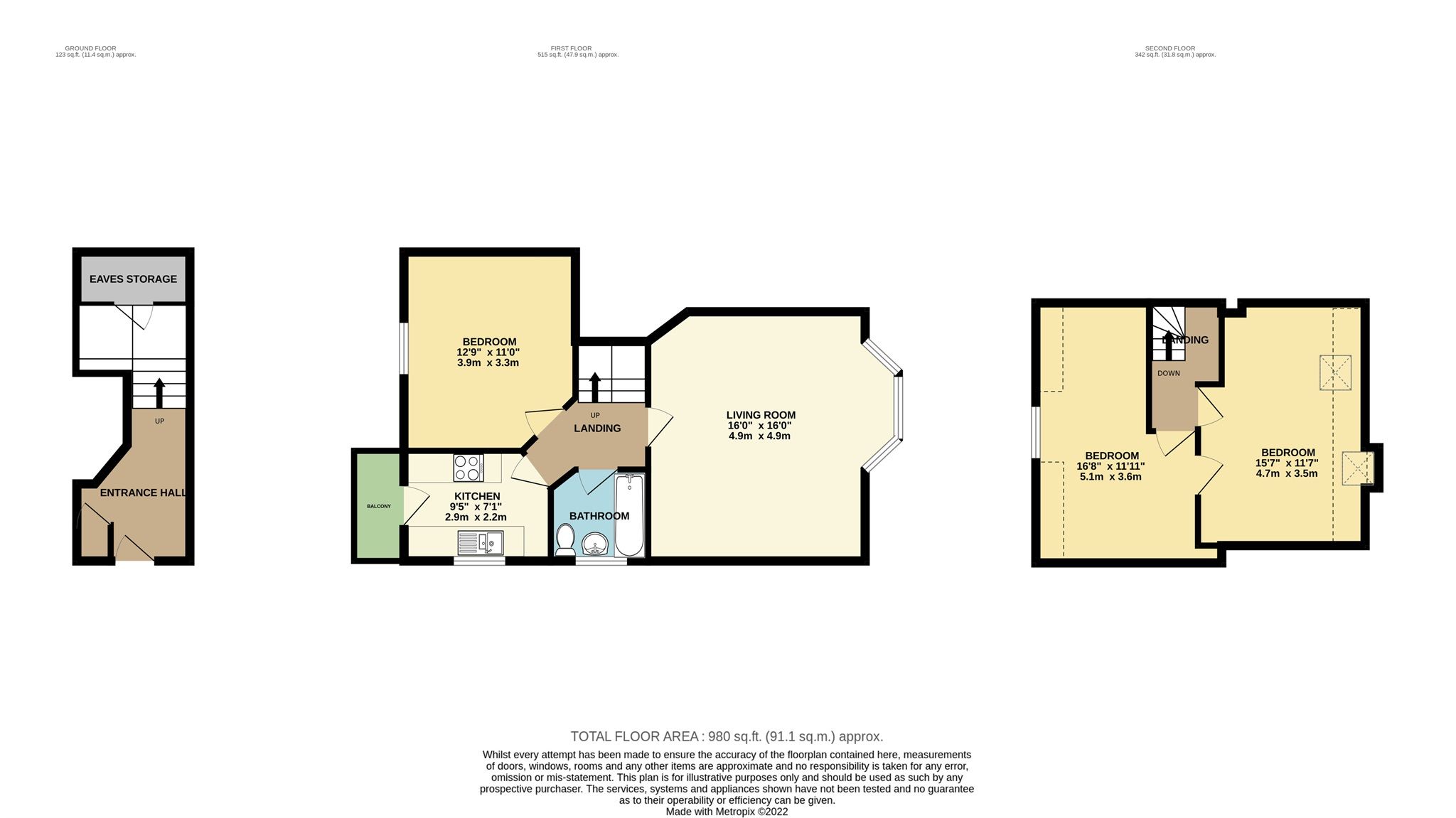 3 bed maisonette for sale in The Gardens, Southwick, Brighton BN42 - Zoopla