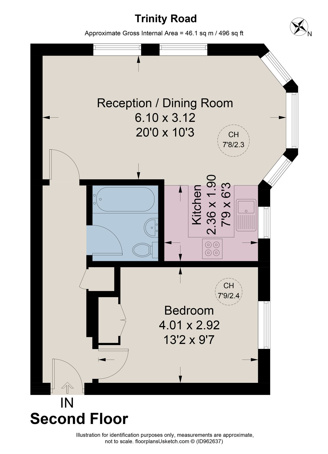 1 bed flat for sale in Trinity Road, London SW18 - Zoopla
