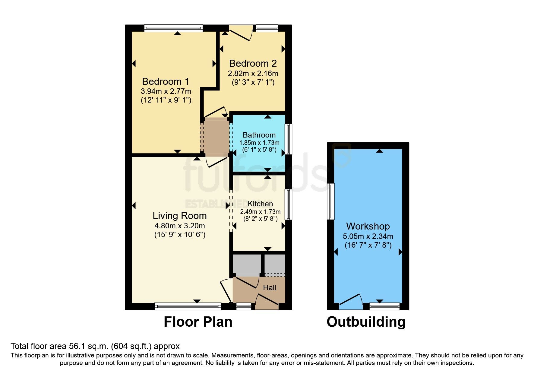 2 bed bungalow for sale in Little Week Road, Dawlish EX7 - Zoopla