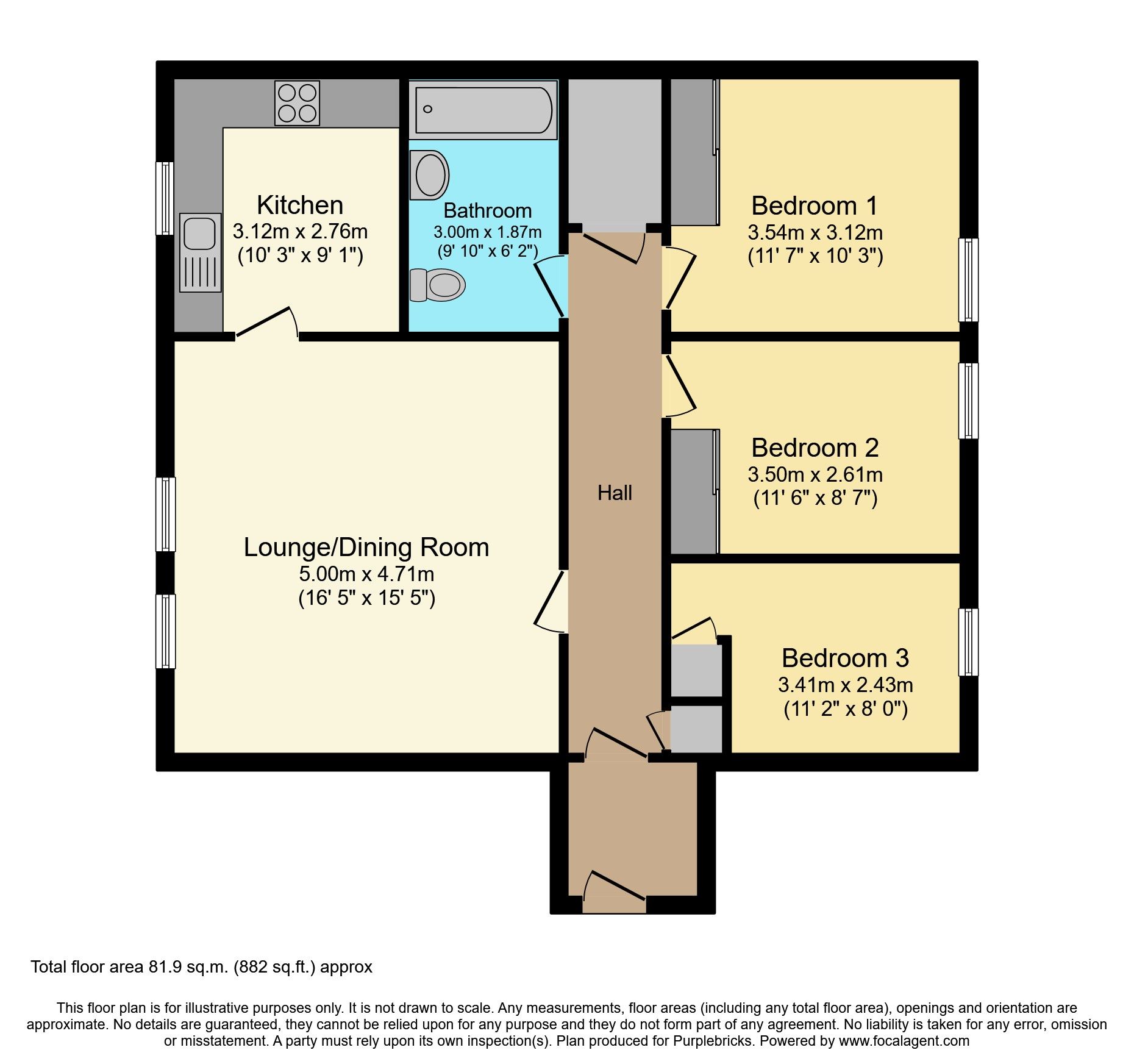3 bed flat for sale in Gracefield Court, Musselburgh EH21 - Zoopla