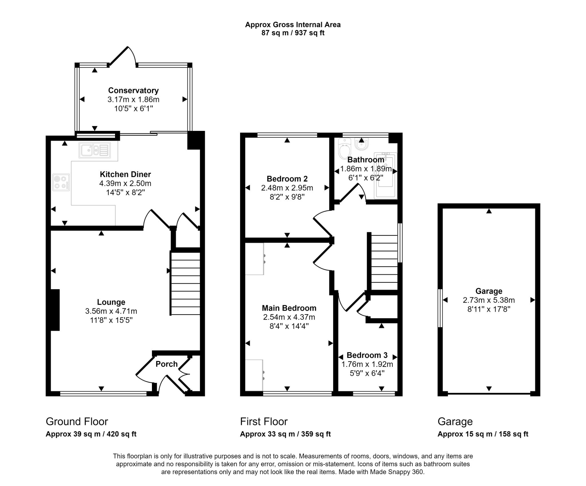 3 bed semi-detached house for sale in Dunscore Road, Wigan, Lancashire ...