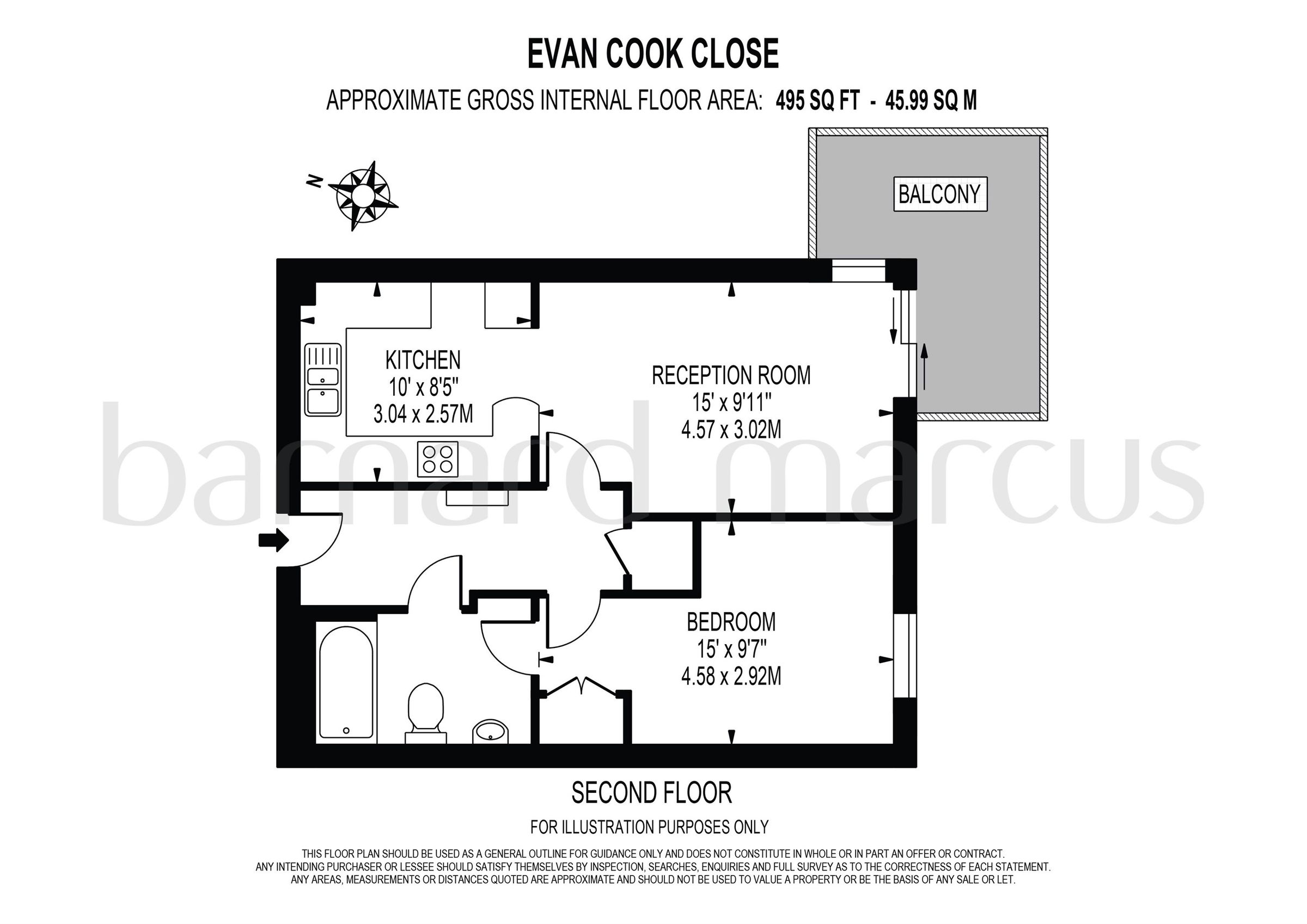 1 bed flat for sale in Evan Cook Close, London SE15 - Zoopla