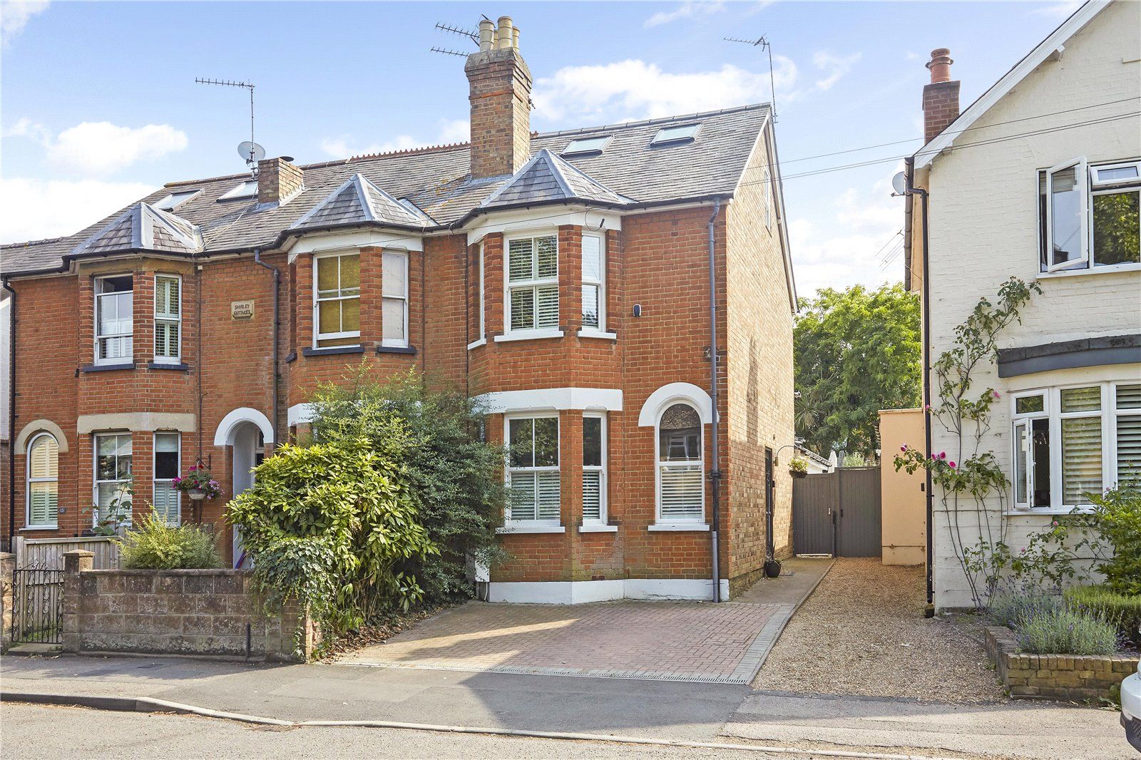 4 bed semi-detached house for sale in Green Lane, Addlestone, Surrey ...