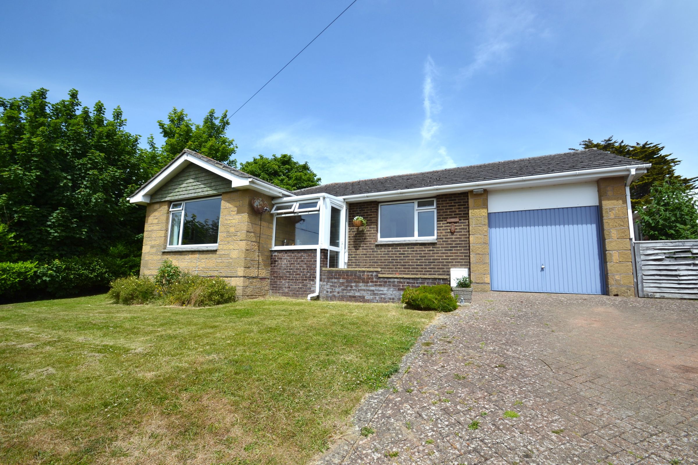 3 bed detached bungalow for sale in Berry Mead, Wroxall, Isle Of Wight ...