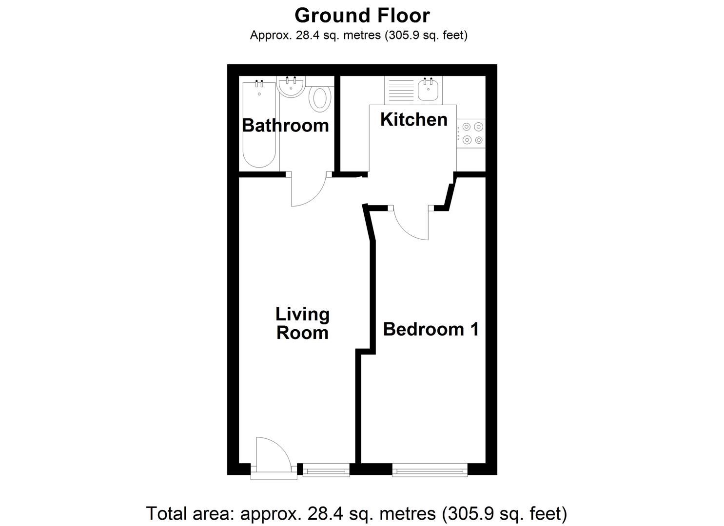 1 bed flat for sale in Victoria Street, Dunstable LU6 - Zoopla