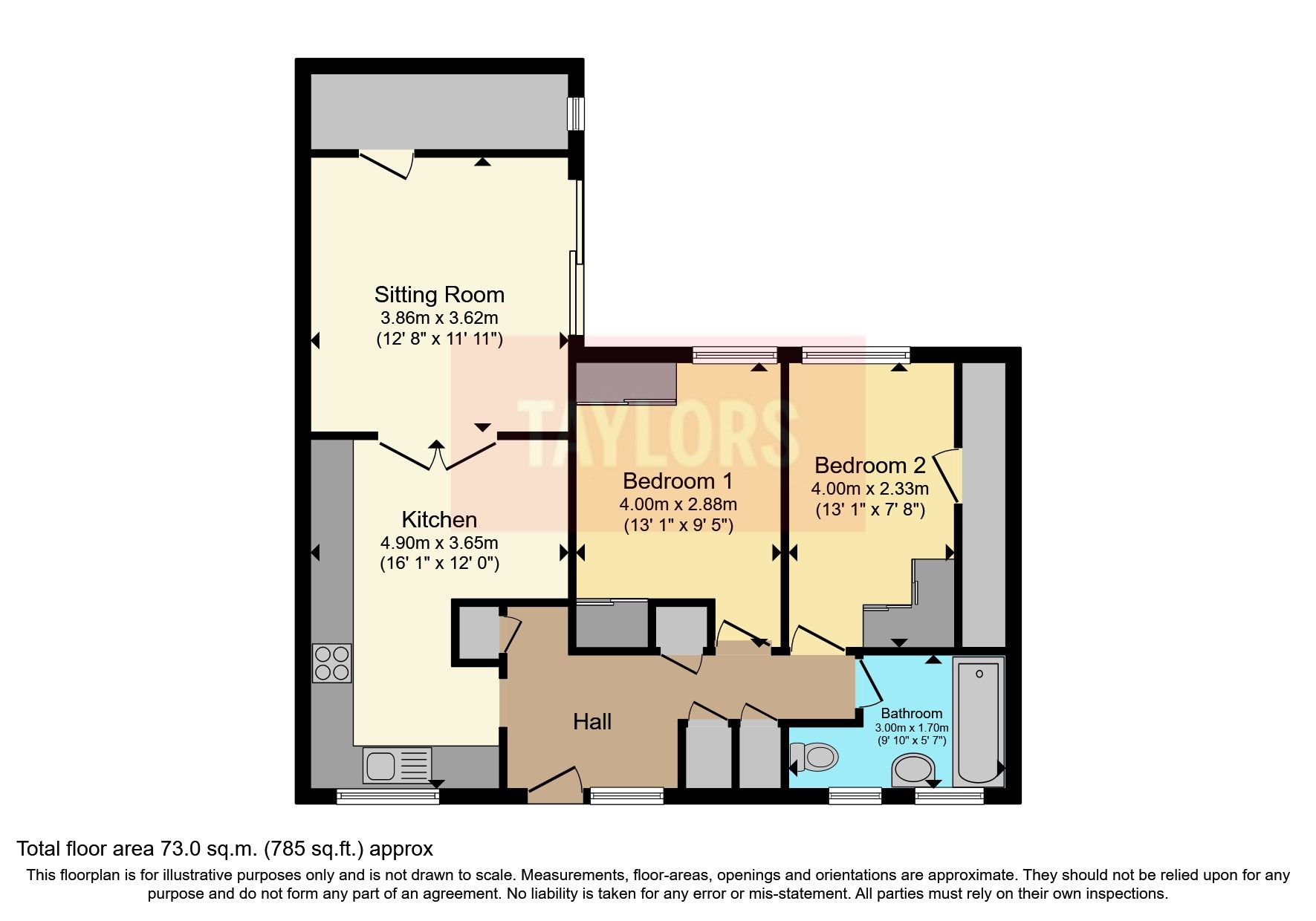 2 bed bungalow for sale in Arrow Place, Bletchley, Milton Keynes ...