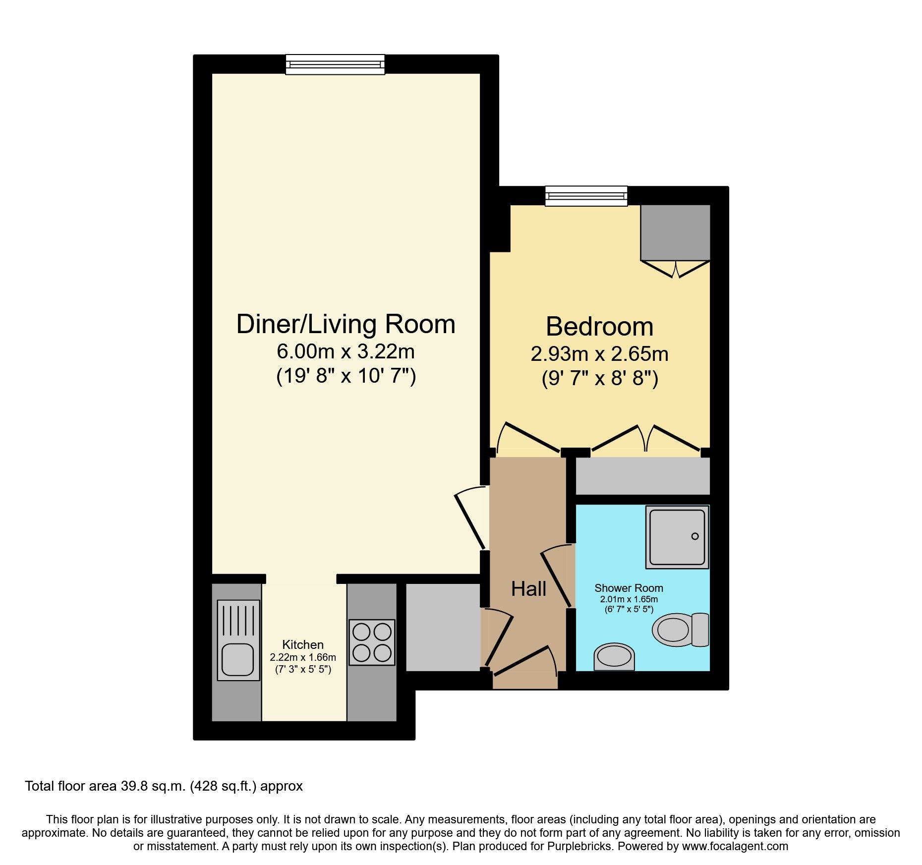1 bed property for sale in 128 Beehive Lane, Ilford IG4 - Zoopla
