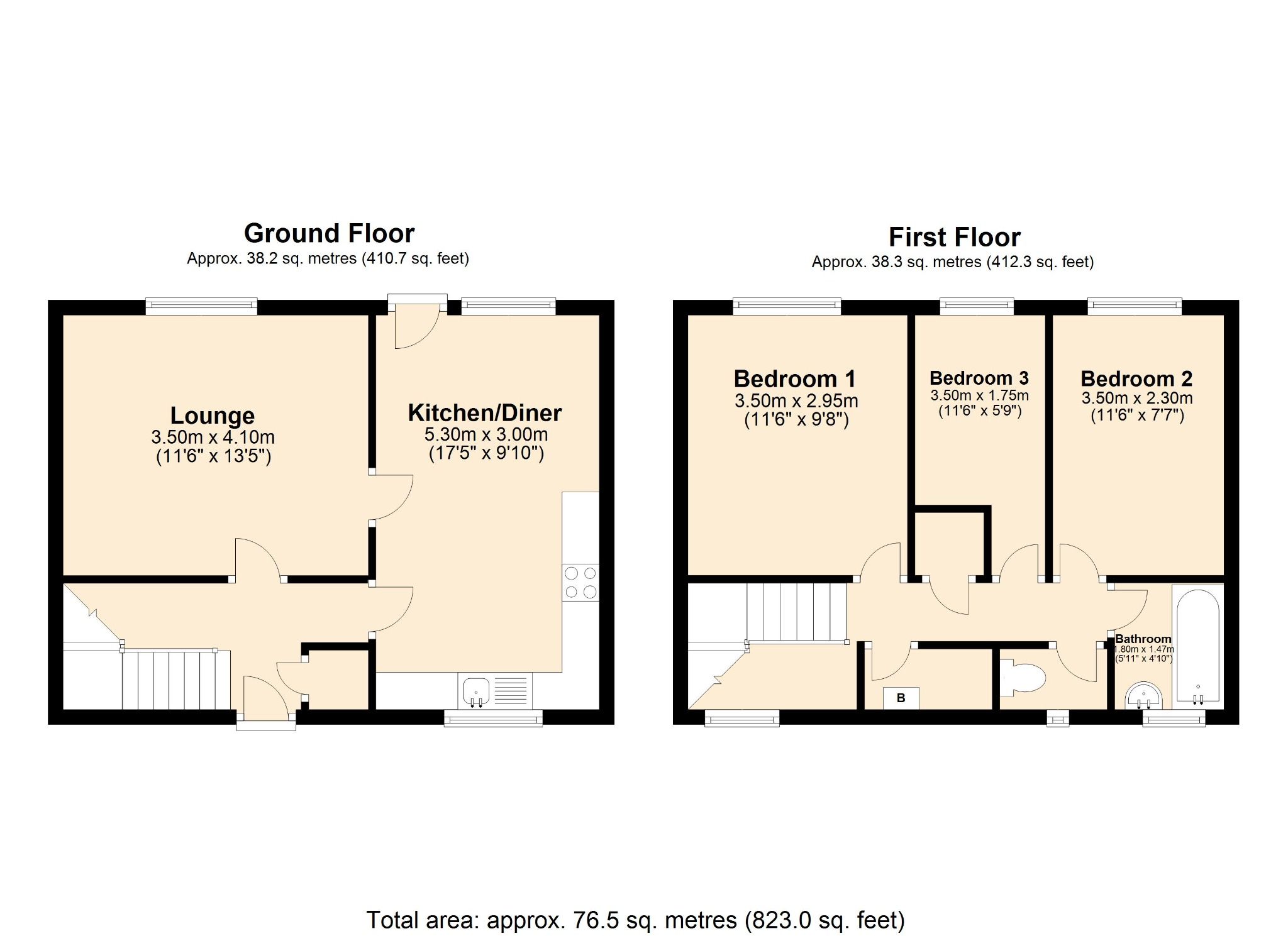 3 Bed Terraced House For Sale In Inglewhite Skelmersdale Lancashire
