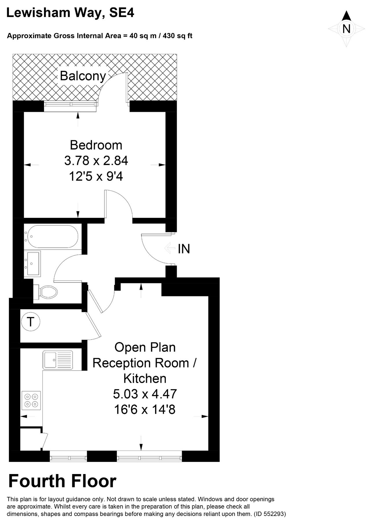 1 bed flat to rent in Lewisham Way, London, Greater London SE4 - Zoopla
