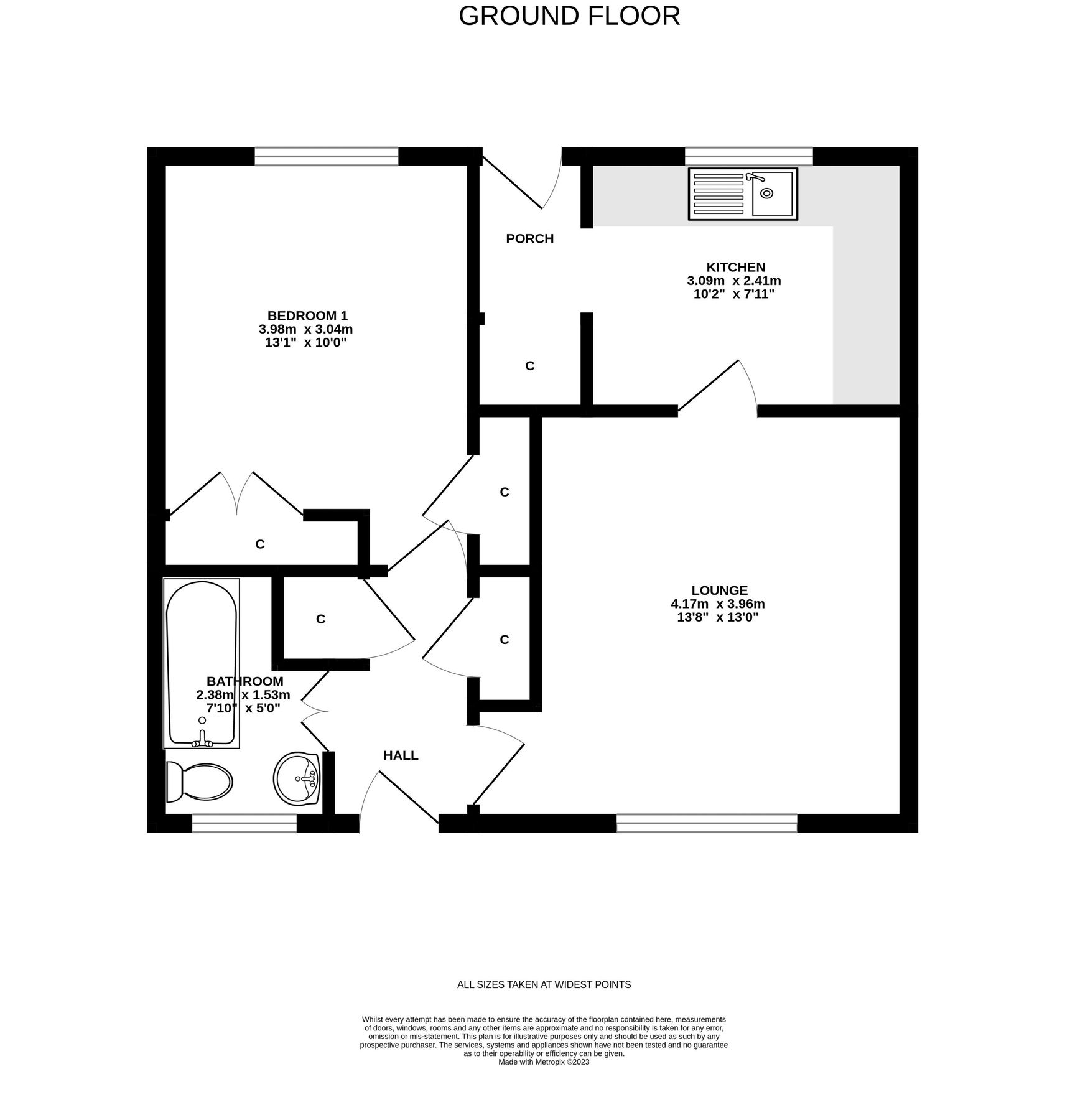 1 bed bungalow for sale in Mossblown Court, Mossblown, Ayr KA6 - Zoopla