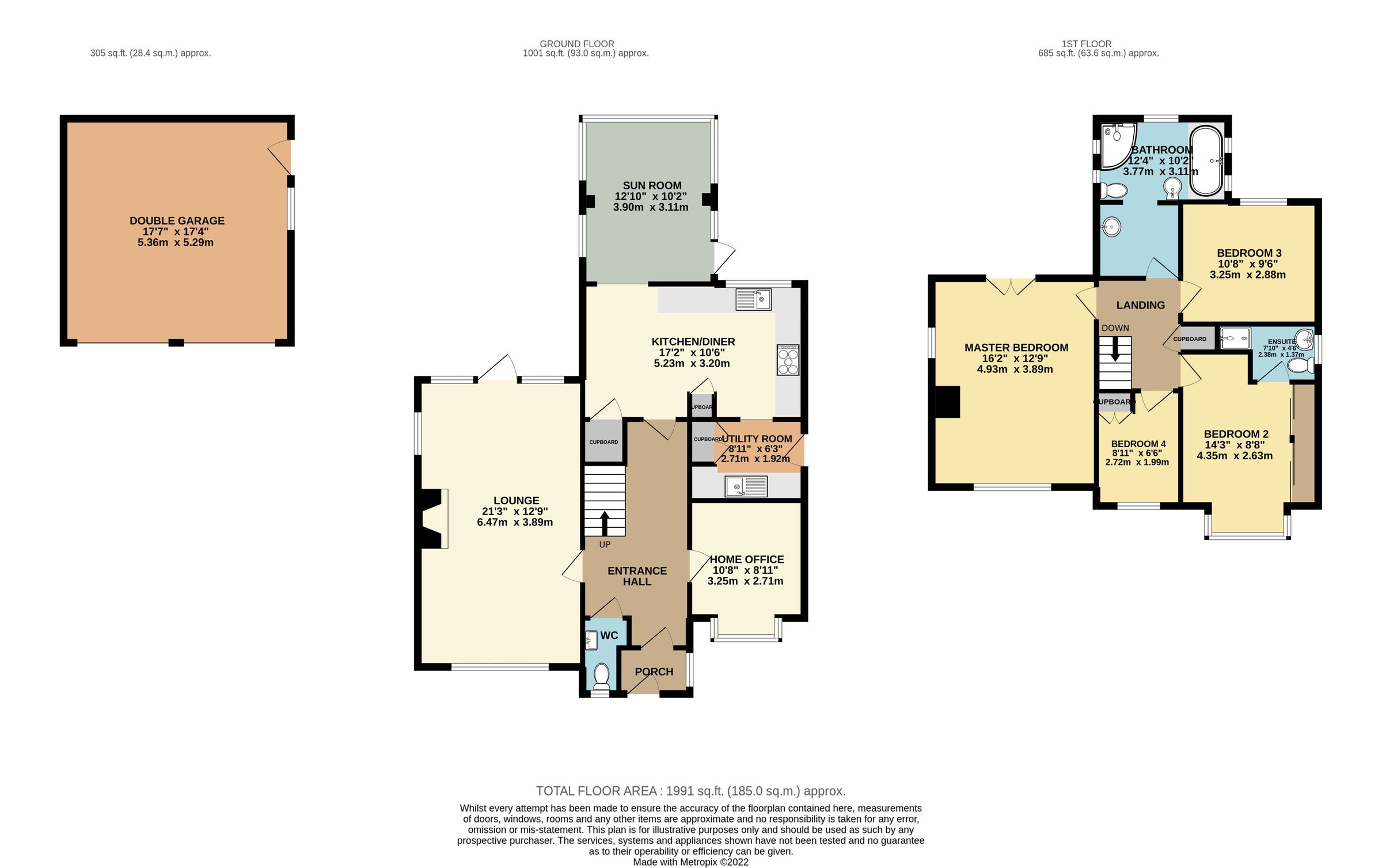4 bed detached house for sale in Rectory Gardens, Todwick, Sheffield ...