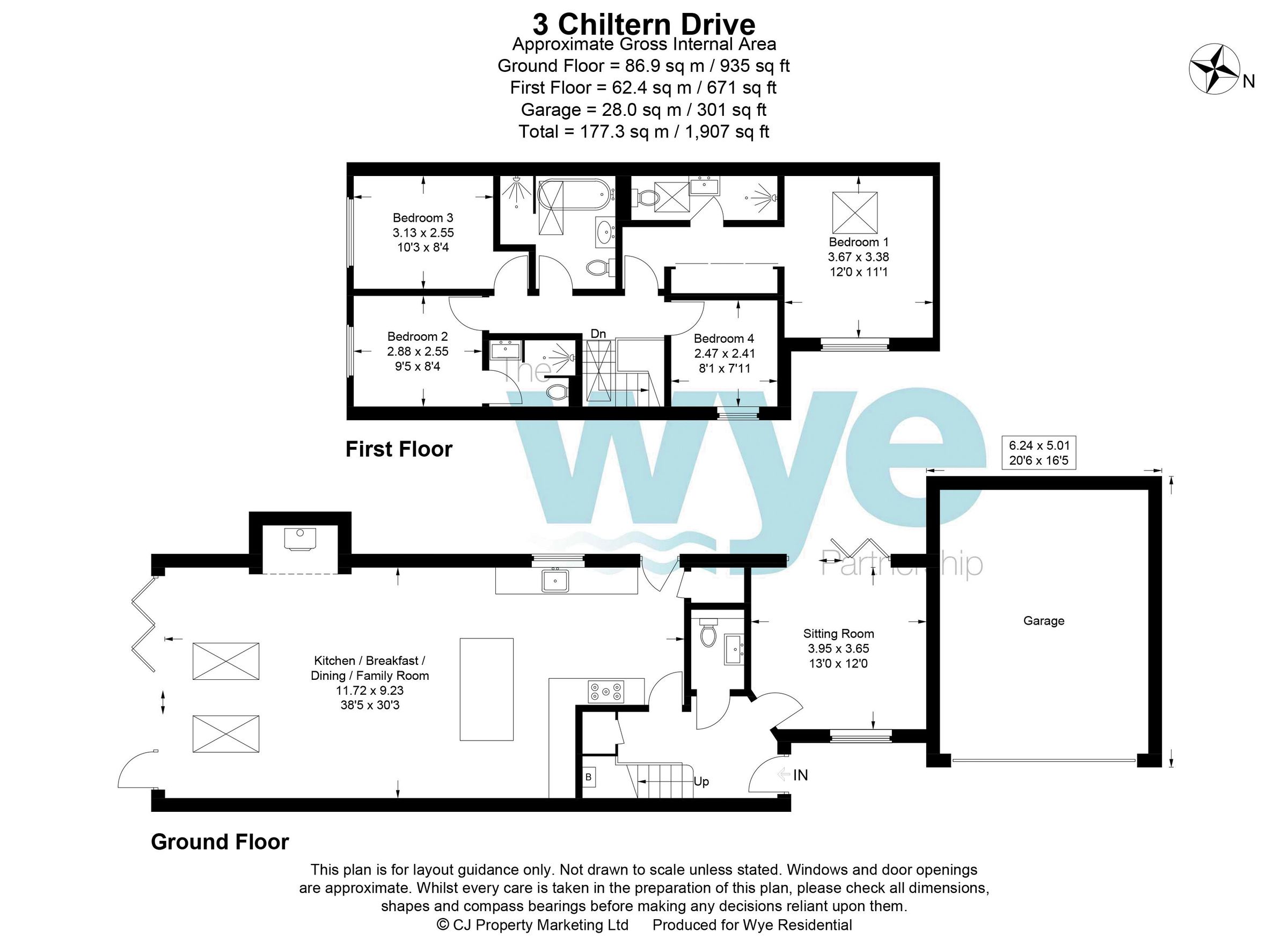 4 bed detached house for sale in Chiltern Drive, Stokenchurch, High ...