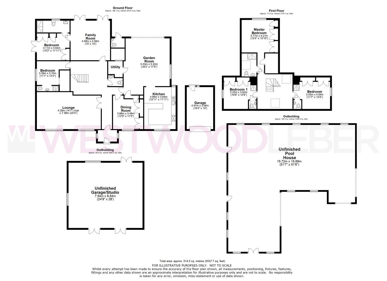 5 bed detached house for sale in Netherhall Road, Roydon, Harlow CM19 ...