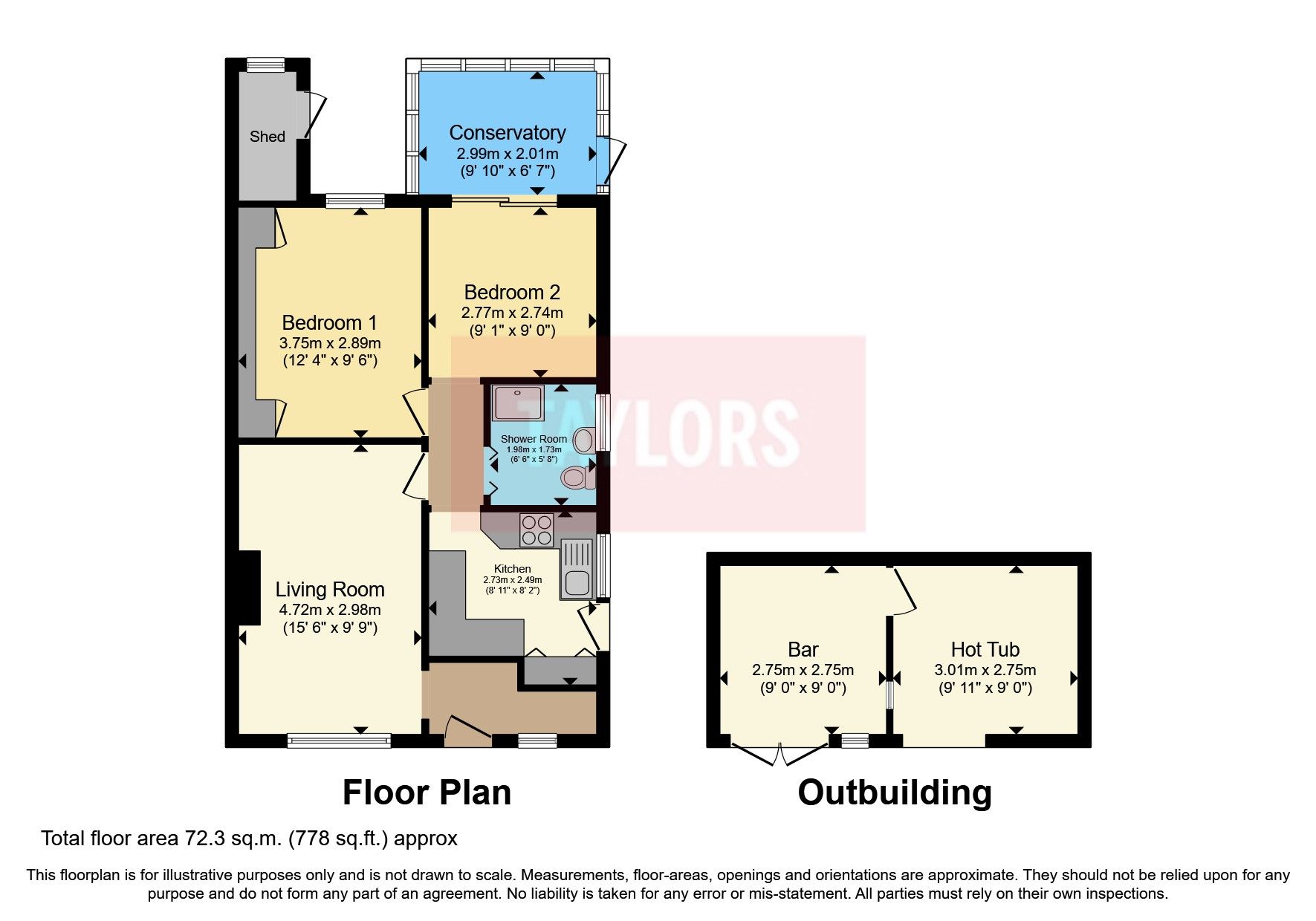 2 bed bungalow for sale in Holmwood Close, Northampton NN5 - Zoopla
