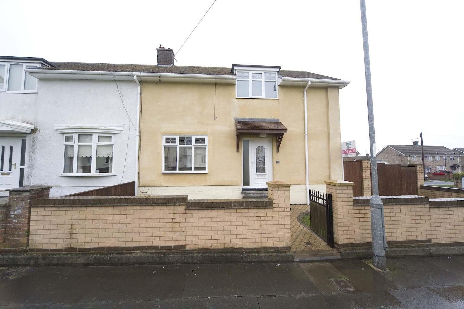 2 Bed End Terrace House For Sale In Owton Manor Lane Hartlepool Ts25