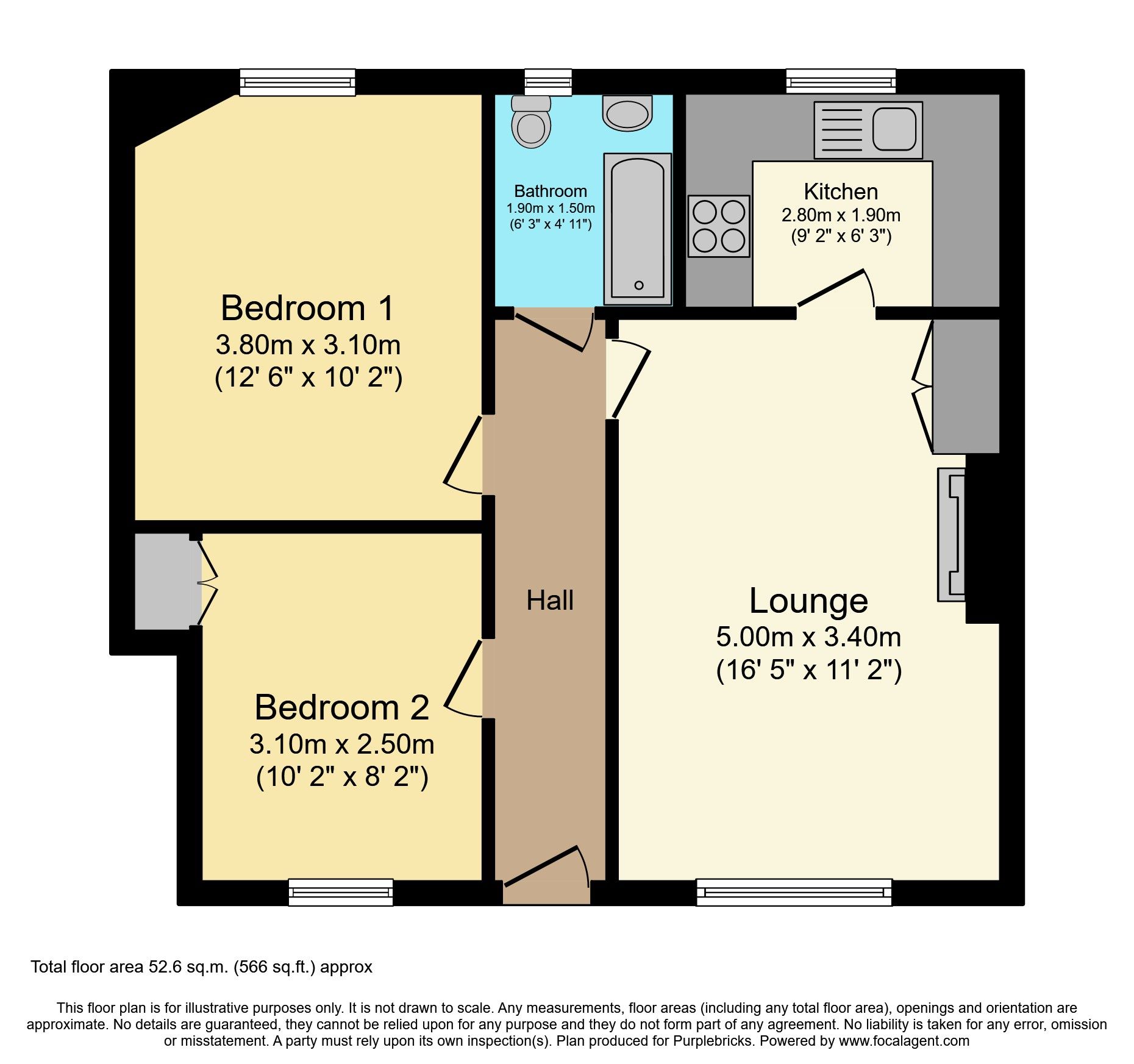 2 bed flat for sale in Saughton Gardens, Edinburgh EH12 - Zoopla
