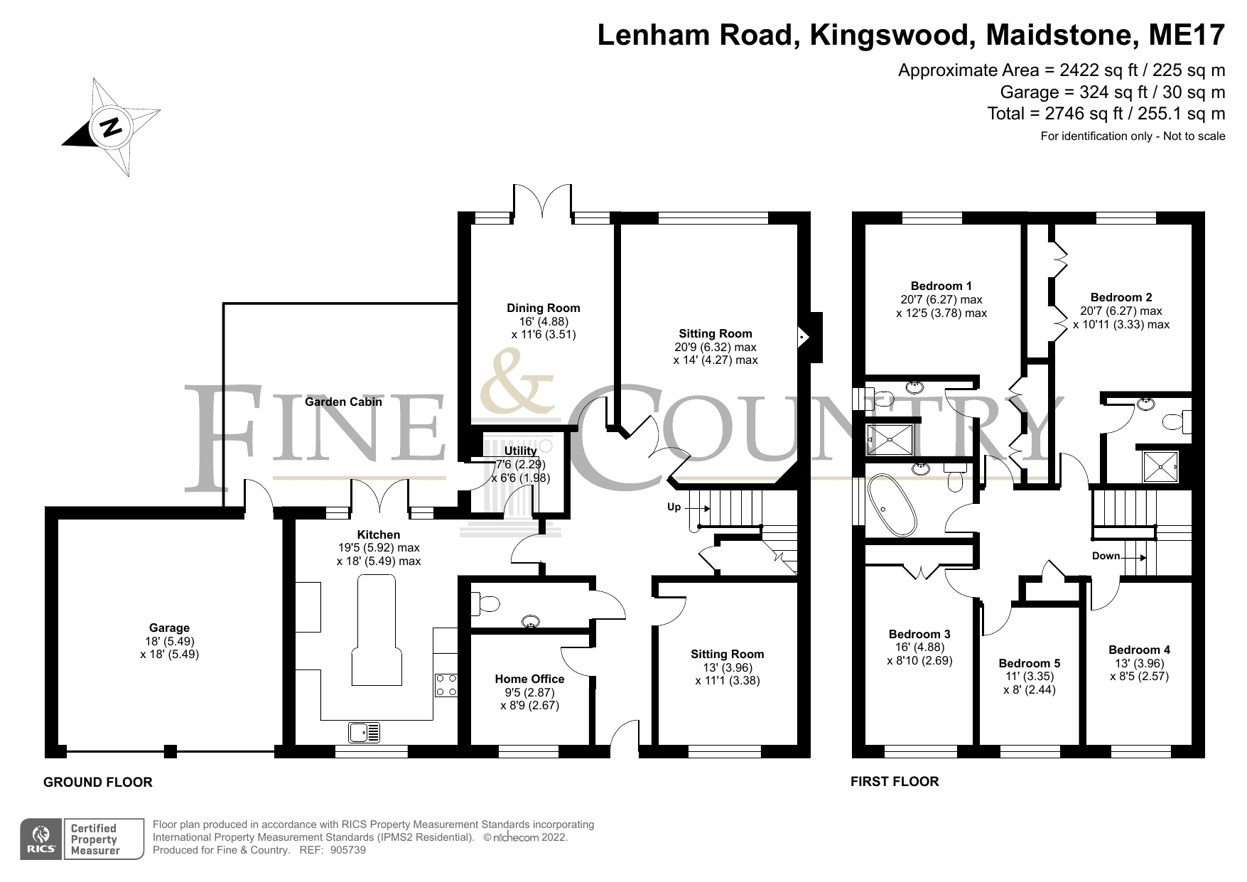 5 bed detached house for sale in Lenham Road, Kingswood, Maidstone ME17 - Zoopla