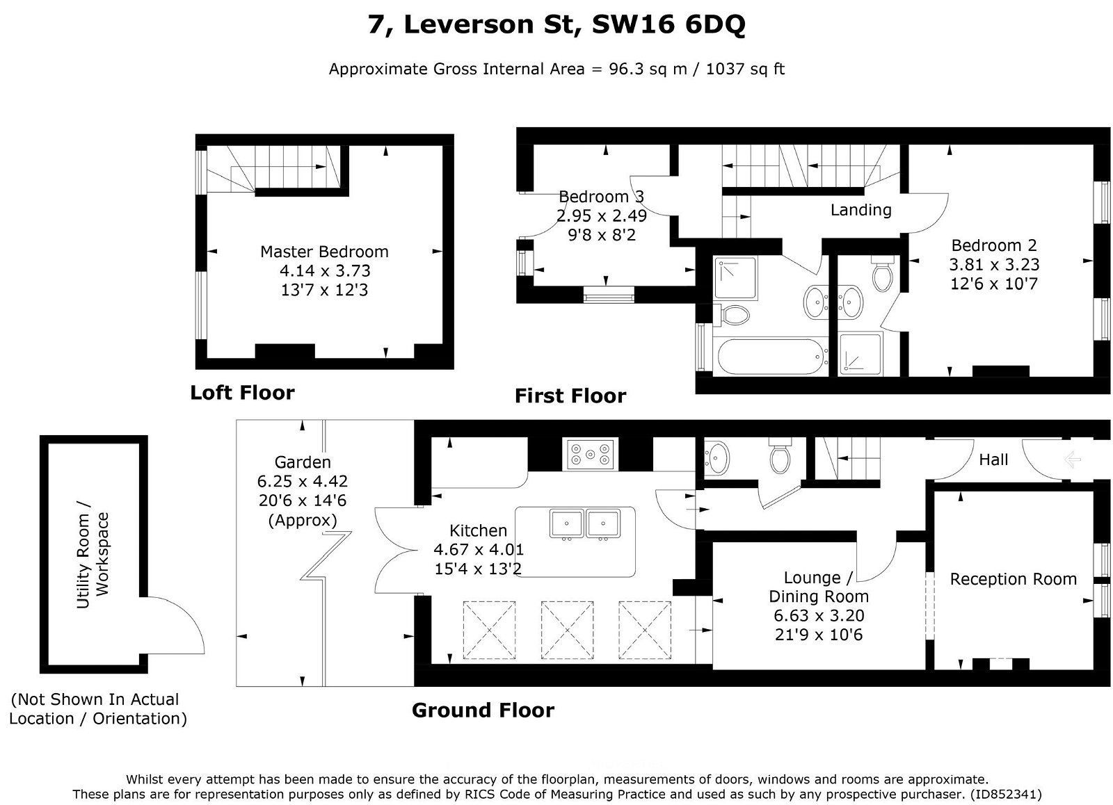 3 bed terraced house for sale in Leverson Street, London SW16 - Zoopla