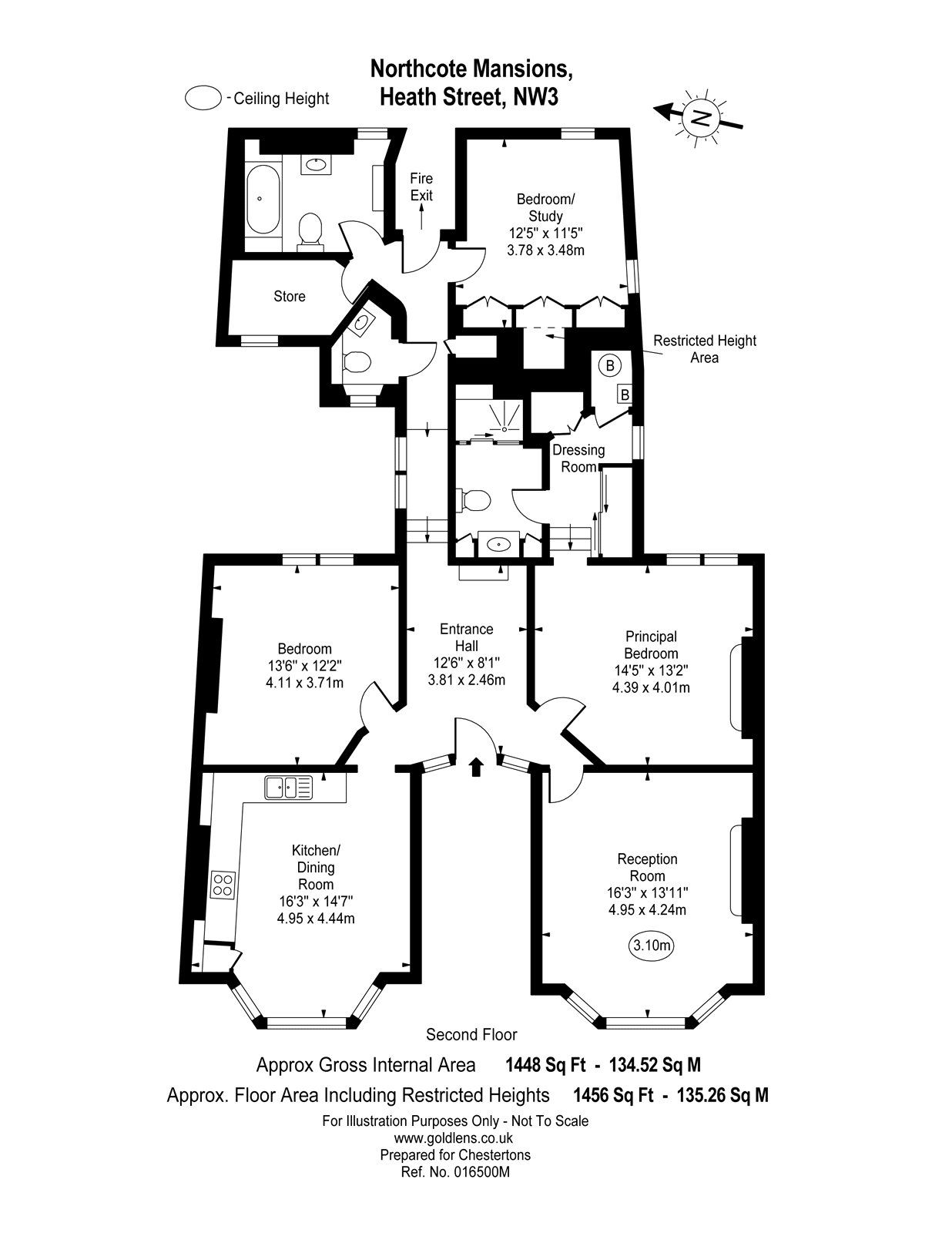 3 bed flat for sale in Heath Street, Hampstead Village, London NW3 - Zoopla