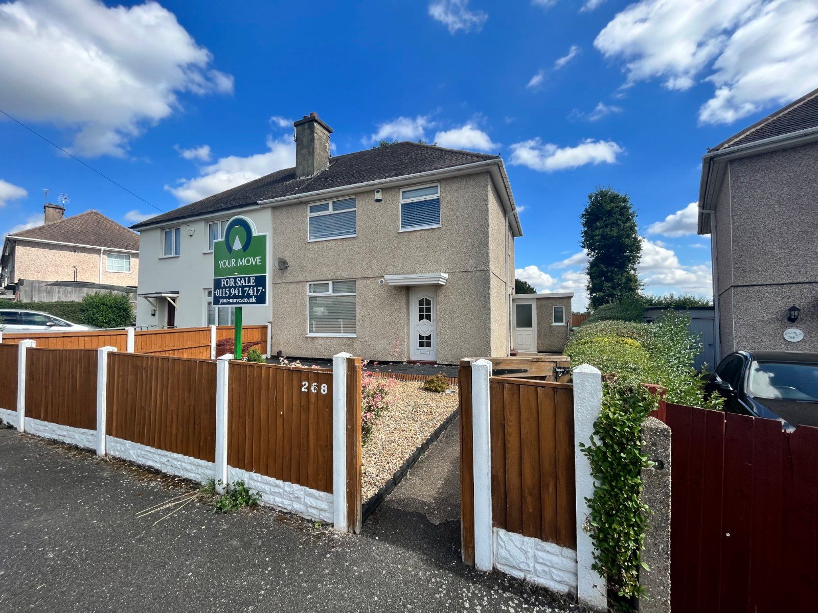 3 bed semi-detached house for sale in Wigman Road, Nottingham ...