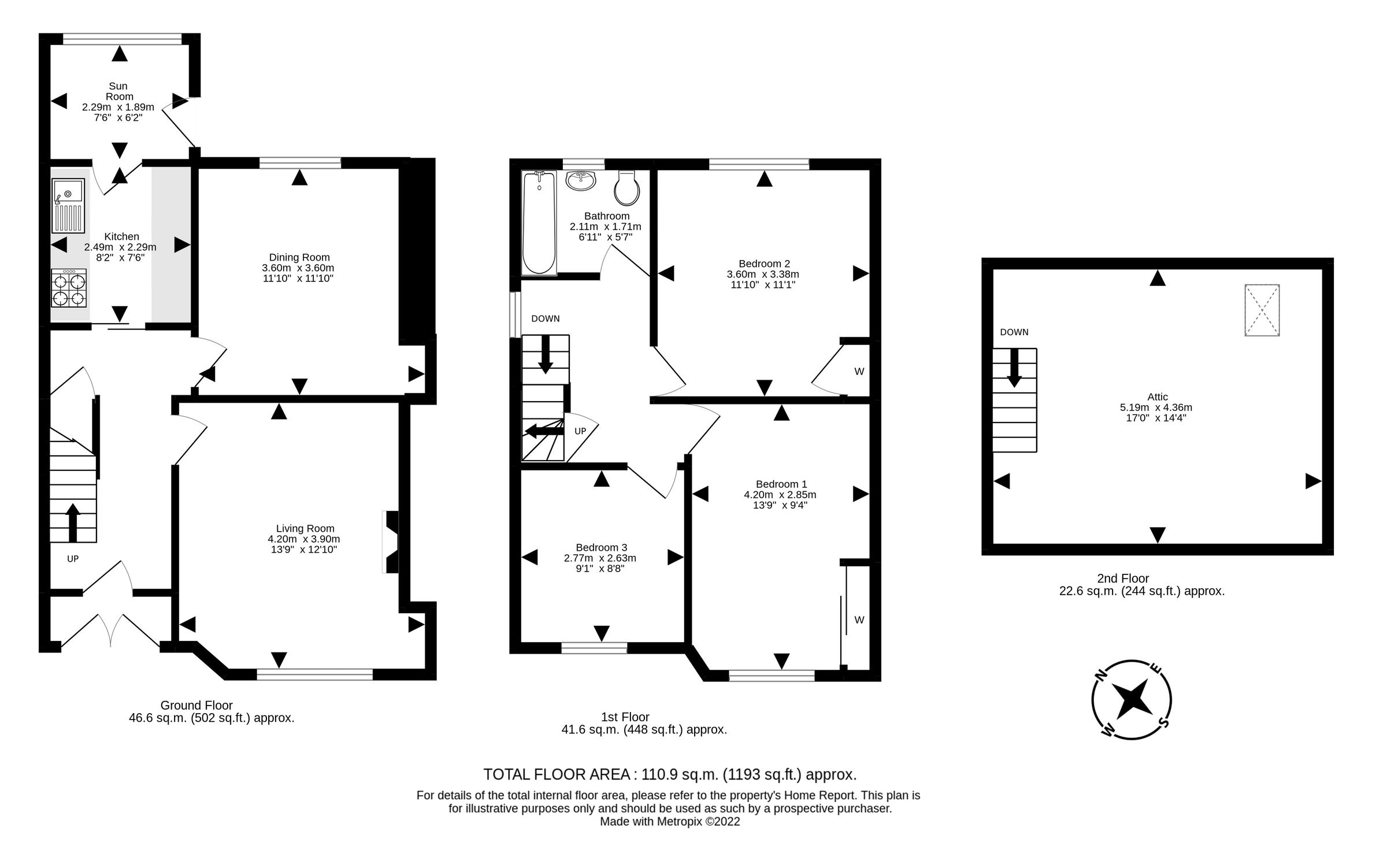 3 bed property for sale in 65 Silverknowes Gardens, Edinburgh EH4 - Zoopla