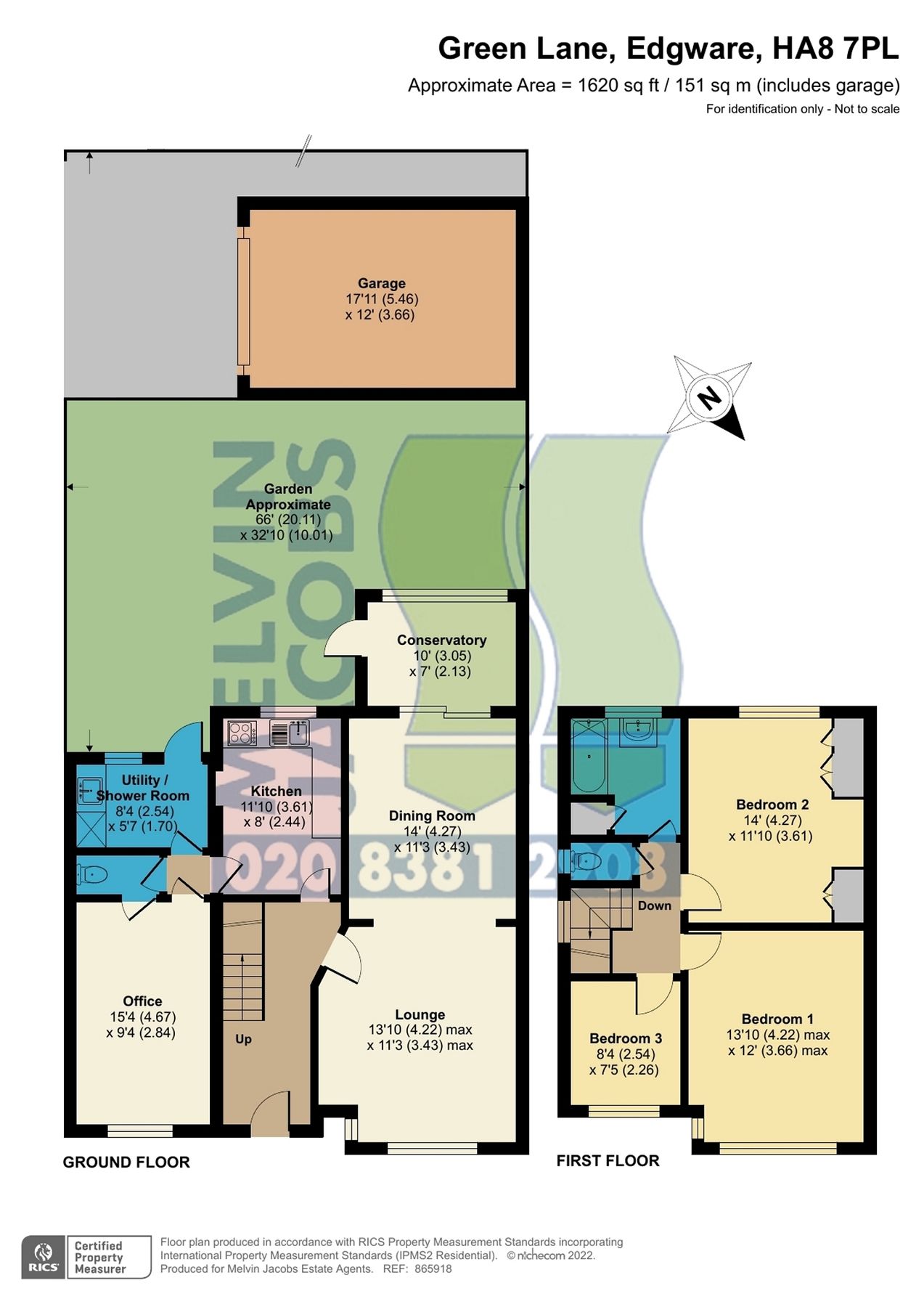 3 bed semi-detached house for sale in Green Lane, Edgware, Greater ...