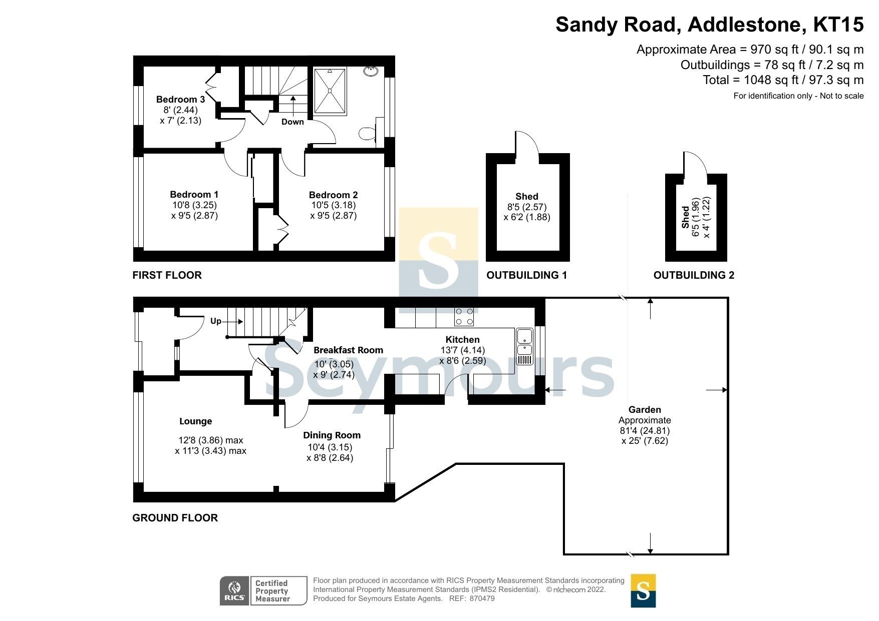 3 bed semi-detached house for sale in Addlestone, Surrey KT15 - Zoopla