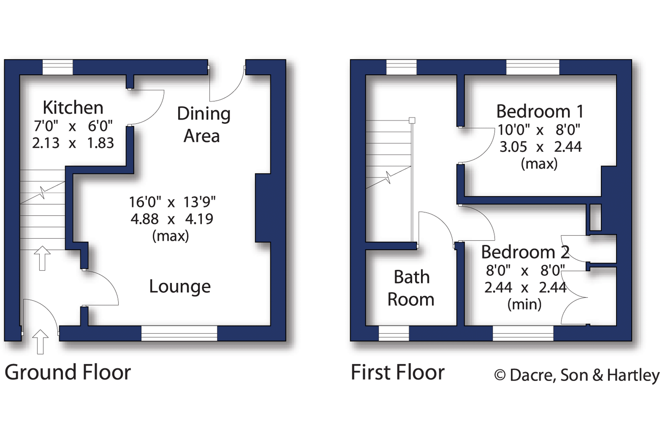 2 bed terraced house for sale in Lodge Gate, Denholme, Bradford, West ...