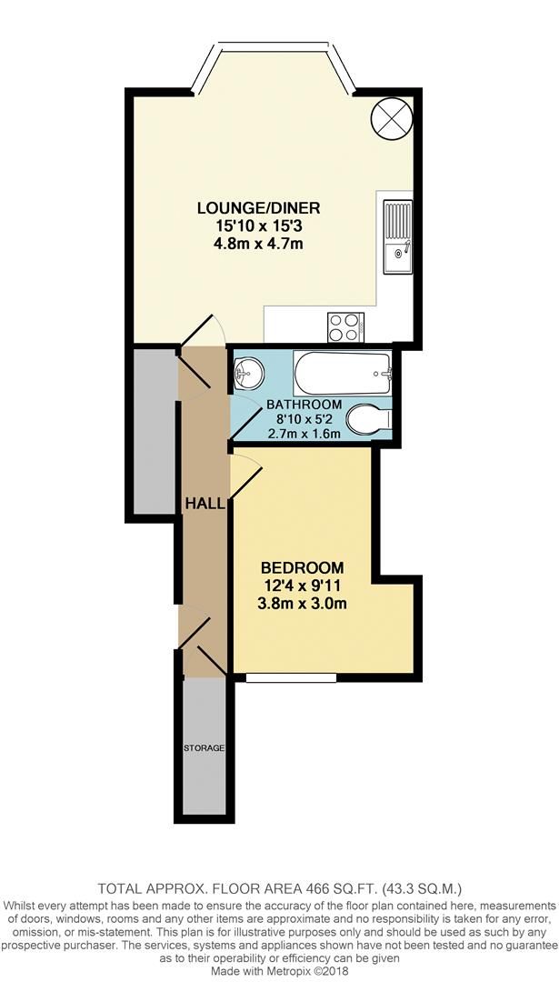1 bed flat to rent in Castle Walk, Reigate RH2 - Zoopla