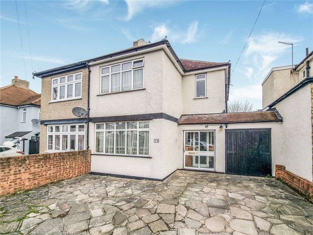 3 bed semi-detached house for sale in Bournewood Road, Orpington, Kent ...