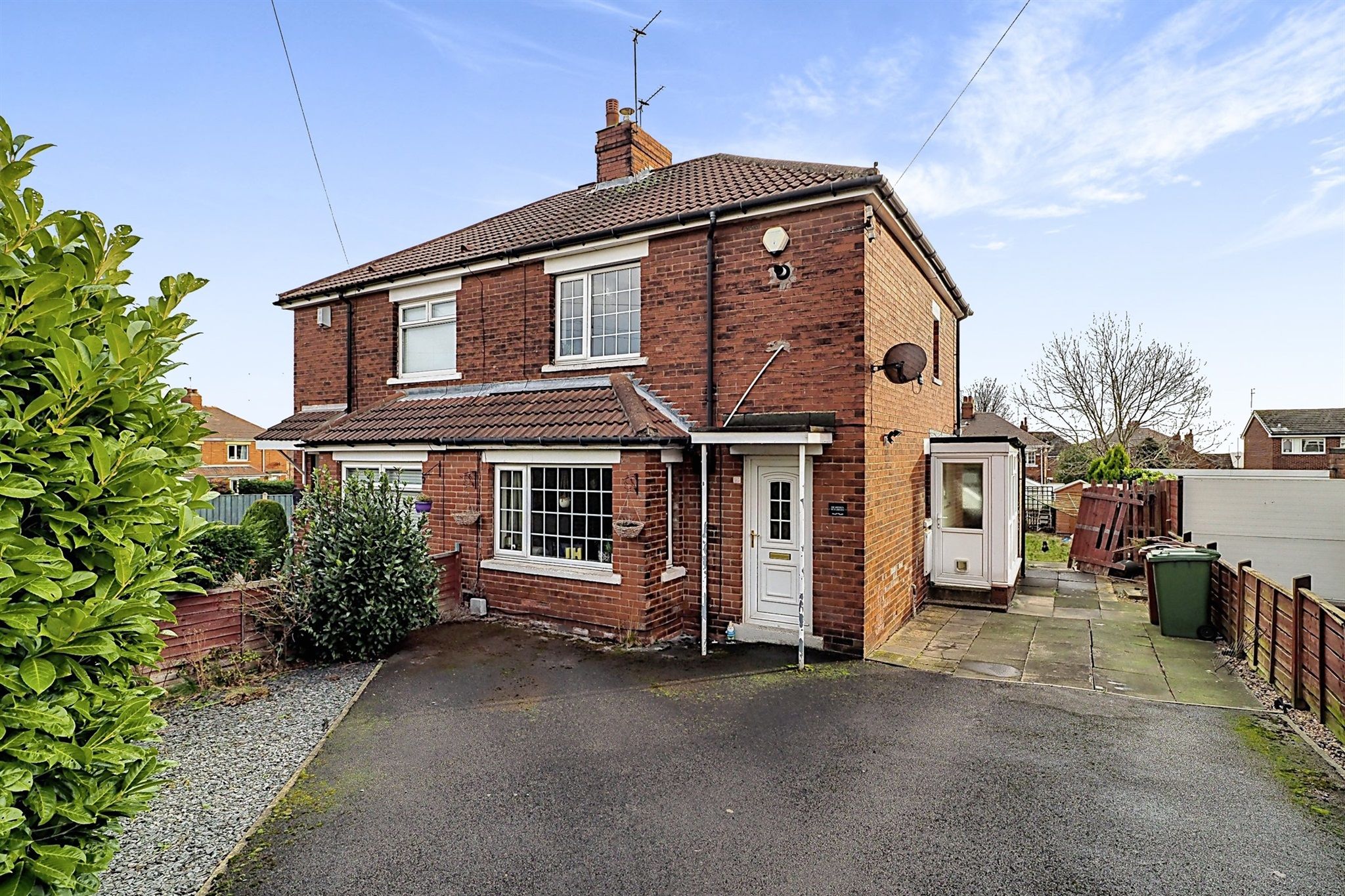 2 Bed Semi Detached House For Sale In Bevin Crescent Outwood